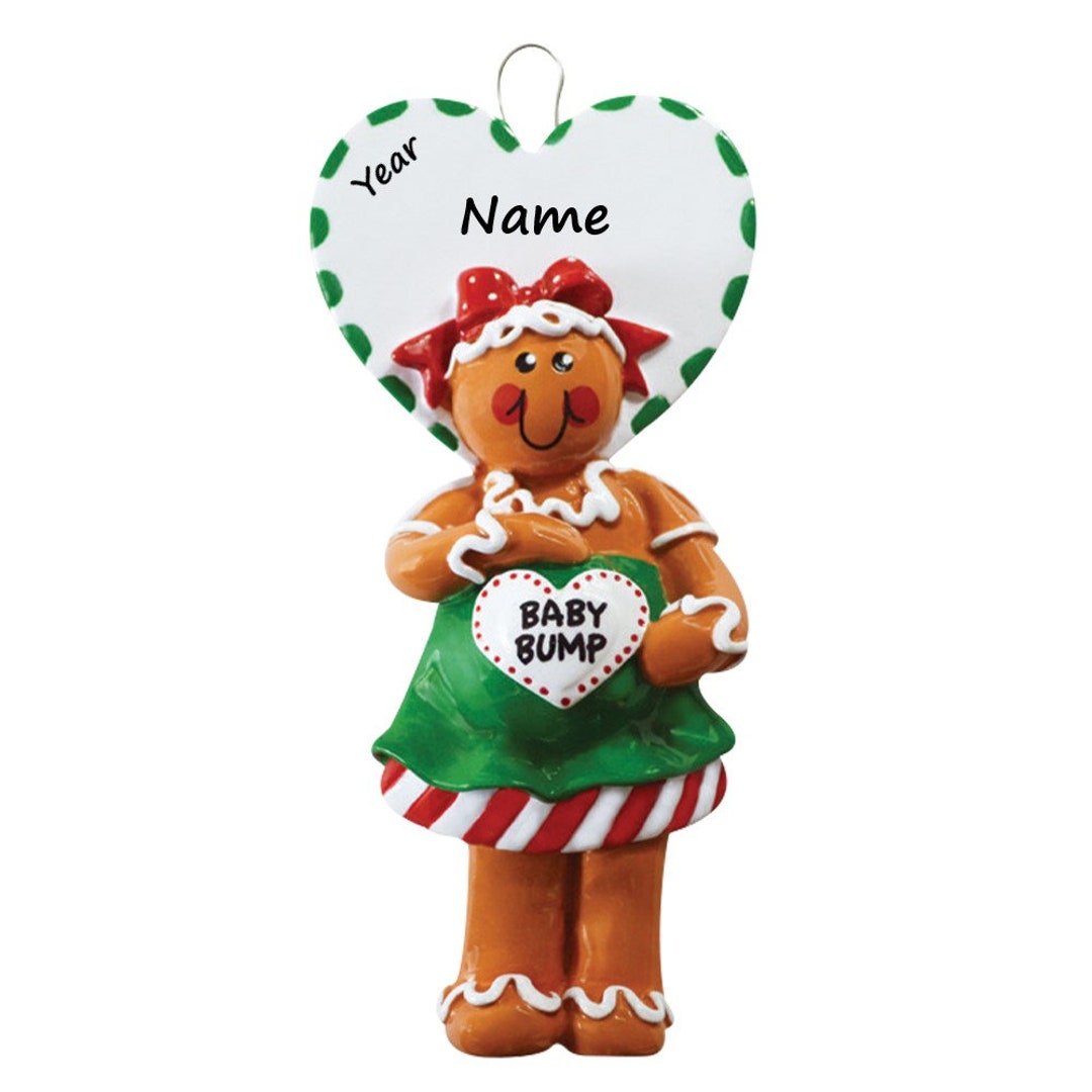 Personalized Expecting Mom Ornament Expecting 1st Baby Christmas ...