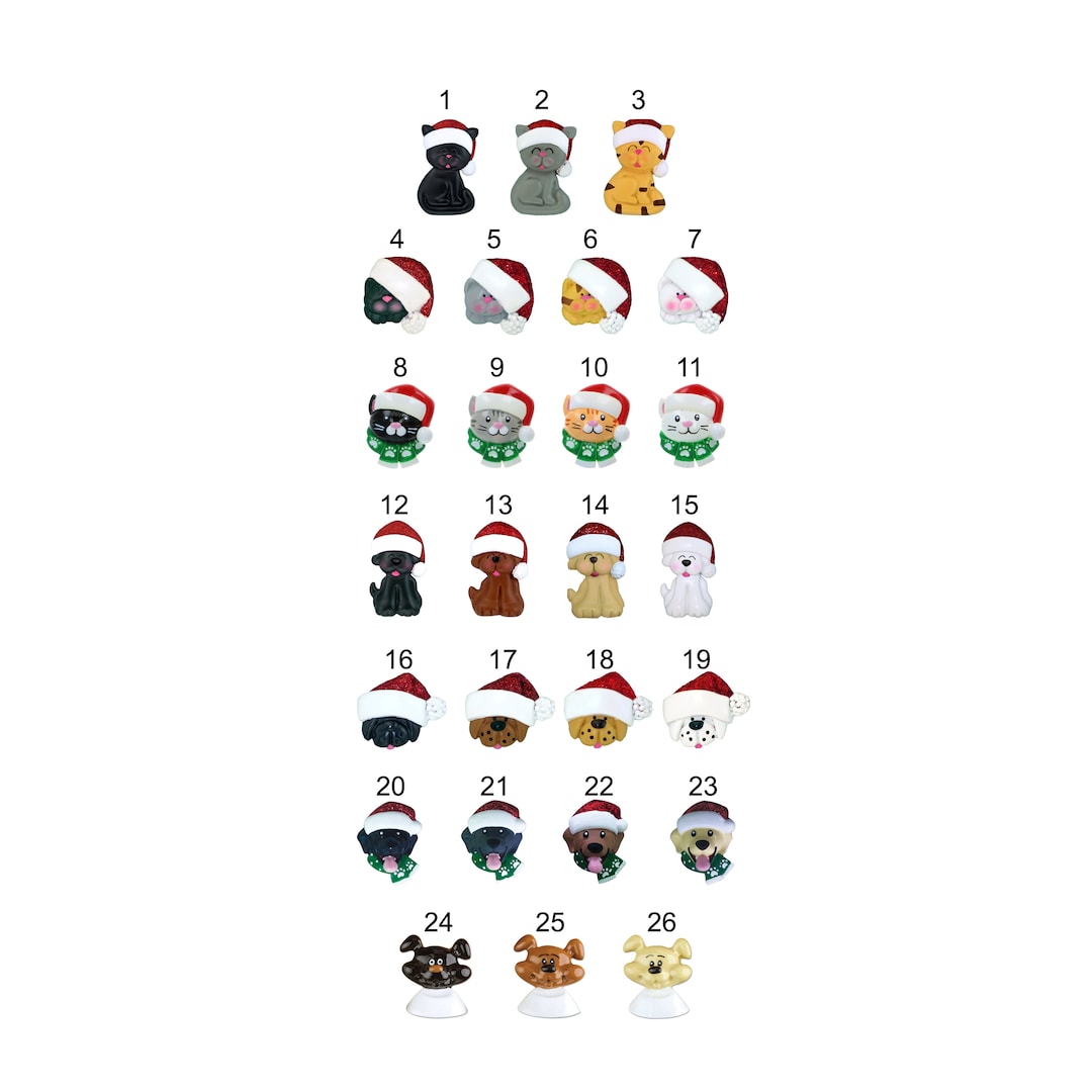 Pet Add on Add Your Dog Add Your Cat for Personalized Christmas ...