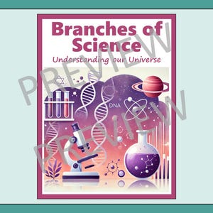 Science Classroom Posters: Branches of Science, STEM Education (PDF ...