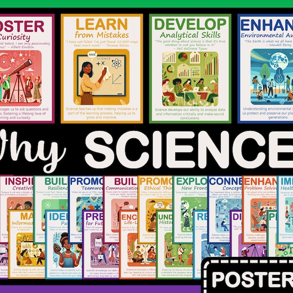 Science Poster - Etsy