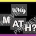 Motivational Math Posters: Why Study Math? STEM Decor Bulletin Board ...