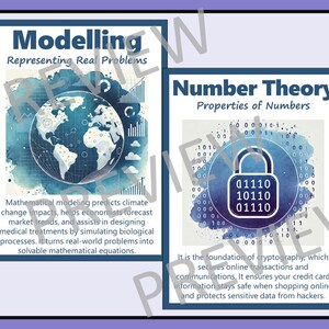 Real World Math Posters | Branches of Math Bulletin Board | What Does ...