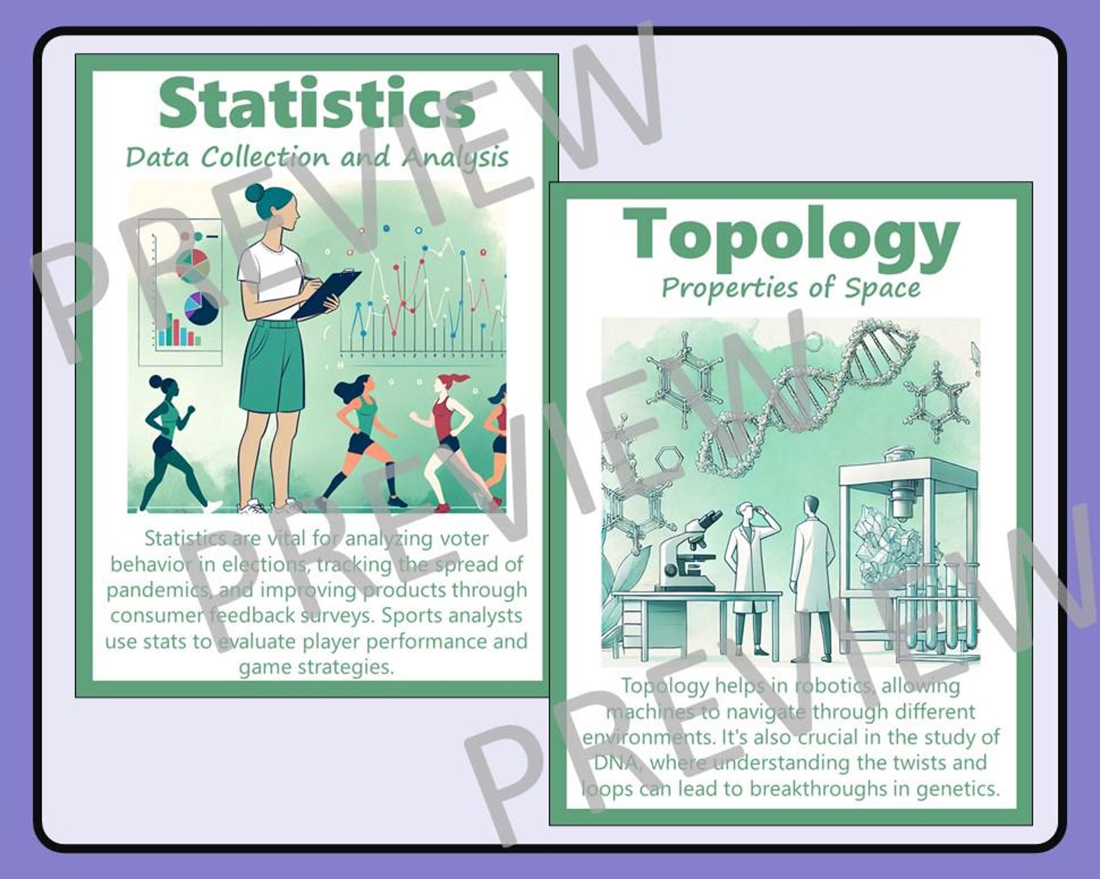 Real World Math Posters | Branches of Math Bulletin Board | What Does ...