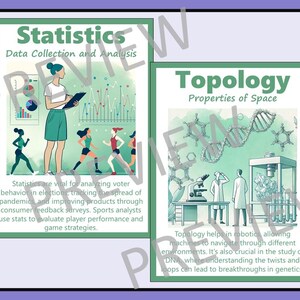 Real World Math Posters | Branches of Math Bulletin Board | What Does ...