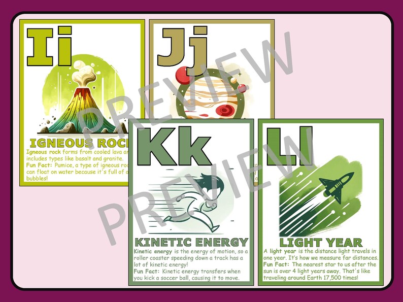 STEM Alphabet Posters: 26 Science Facts for Classroom Decor (PDF ...