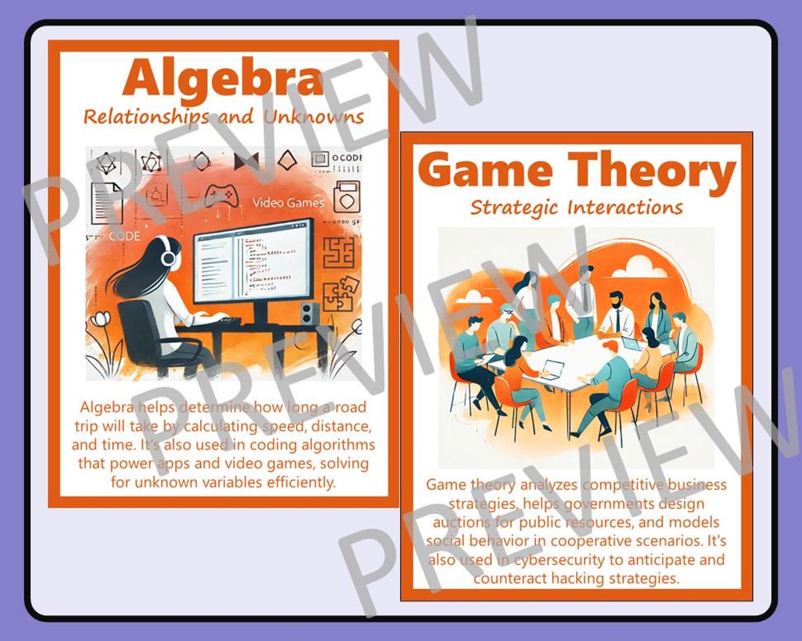 Real World Math Posters | Branches of Math Bulletin Board | What Does ...