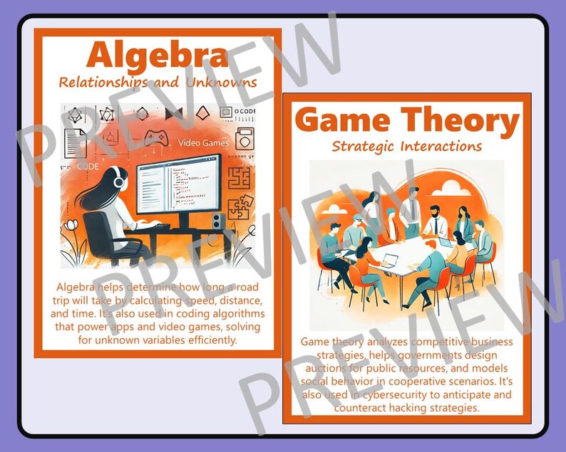 Real World Math Posters | Branches of Math Bulletin Board | What Does ...