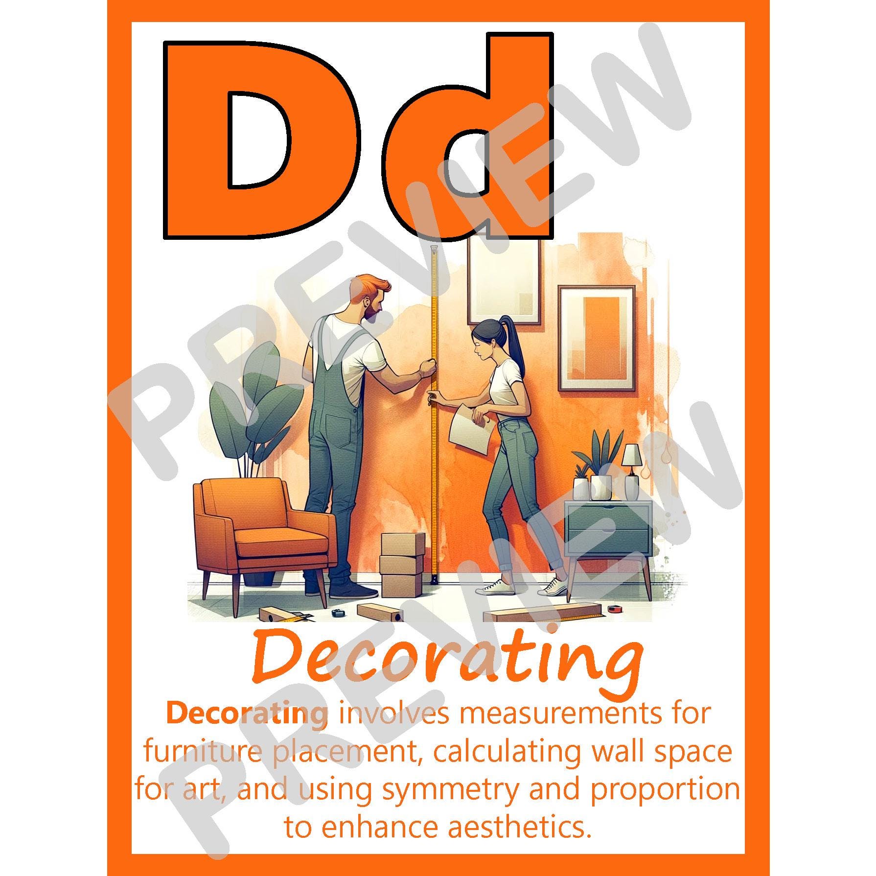 Math Alphabet Posters | Math is Everywhere in Everyday Life Poster Set ...