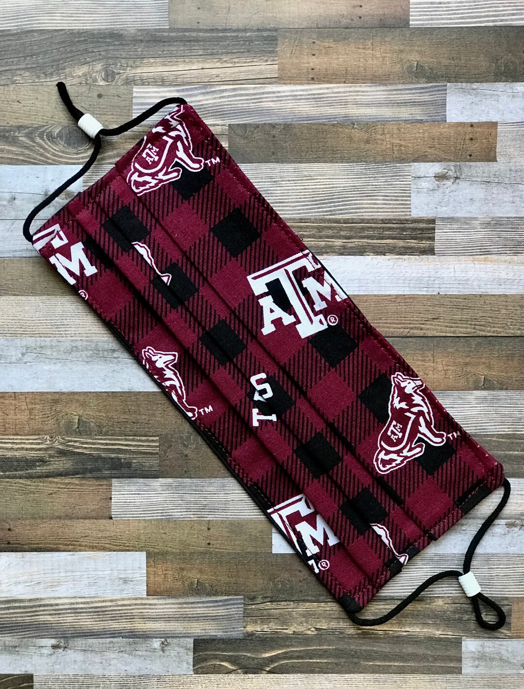 Aggie Face Mask, College Face Mask, Maroon Out Mask, Triple Layer Mask ...