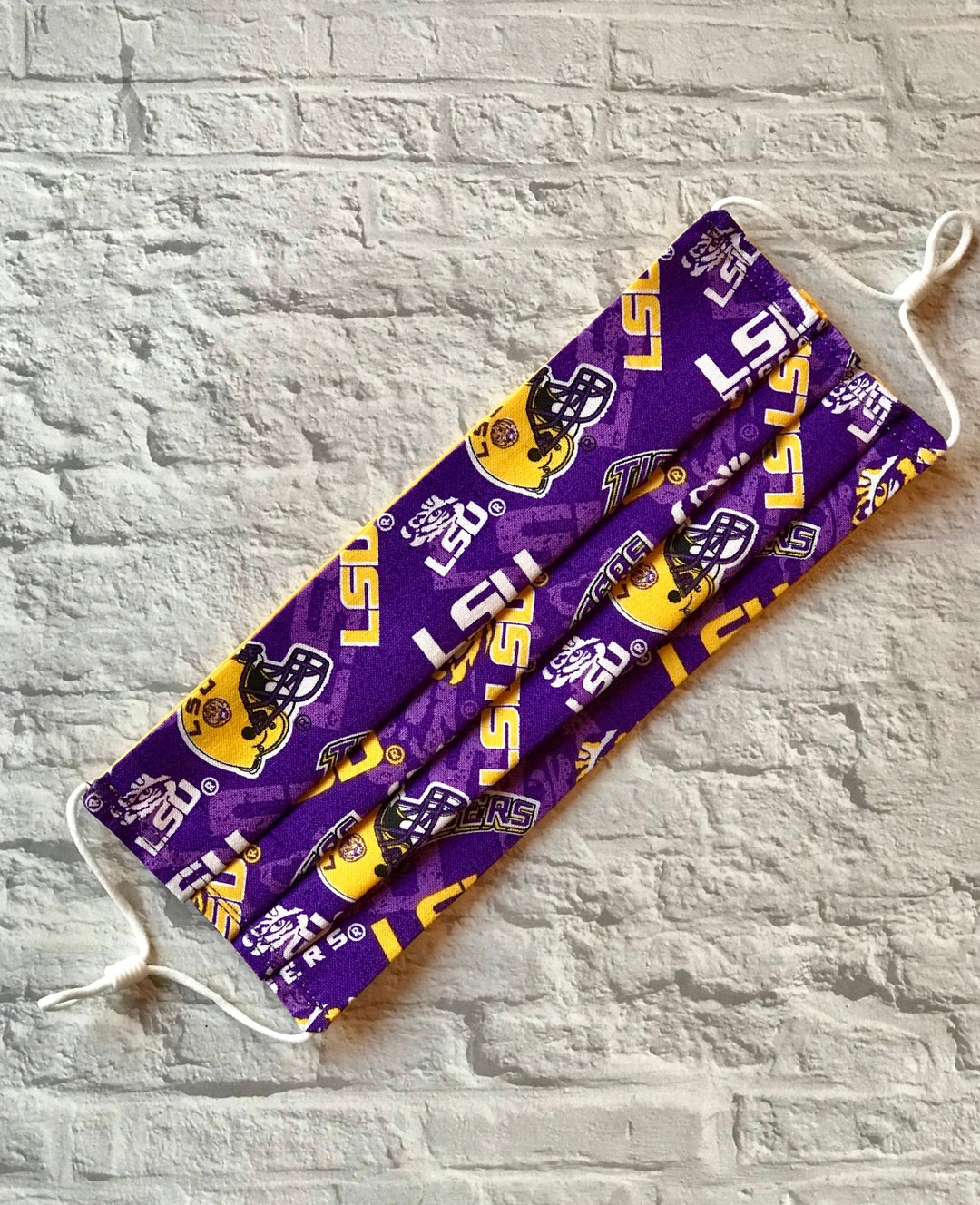 LSU Face Mask, Louisiana Tigers Face Mask, College Face Mask ...