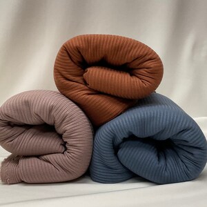 Rib 3X3 Knit Fabric Solid, Fabric by the Yards, Sweater Knit Fabric ...