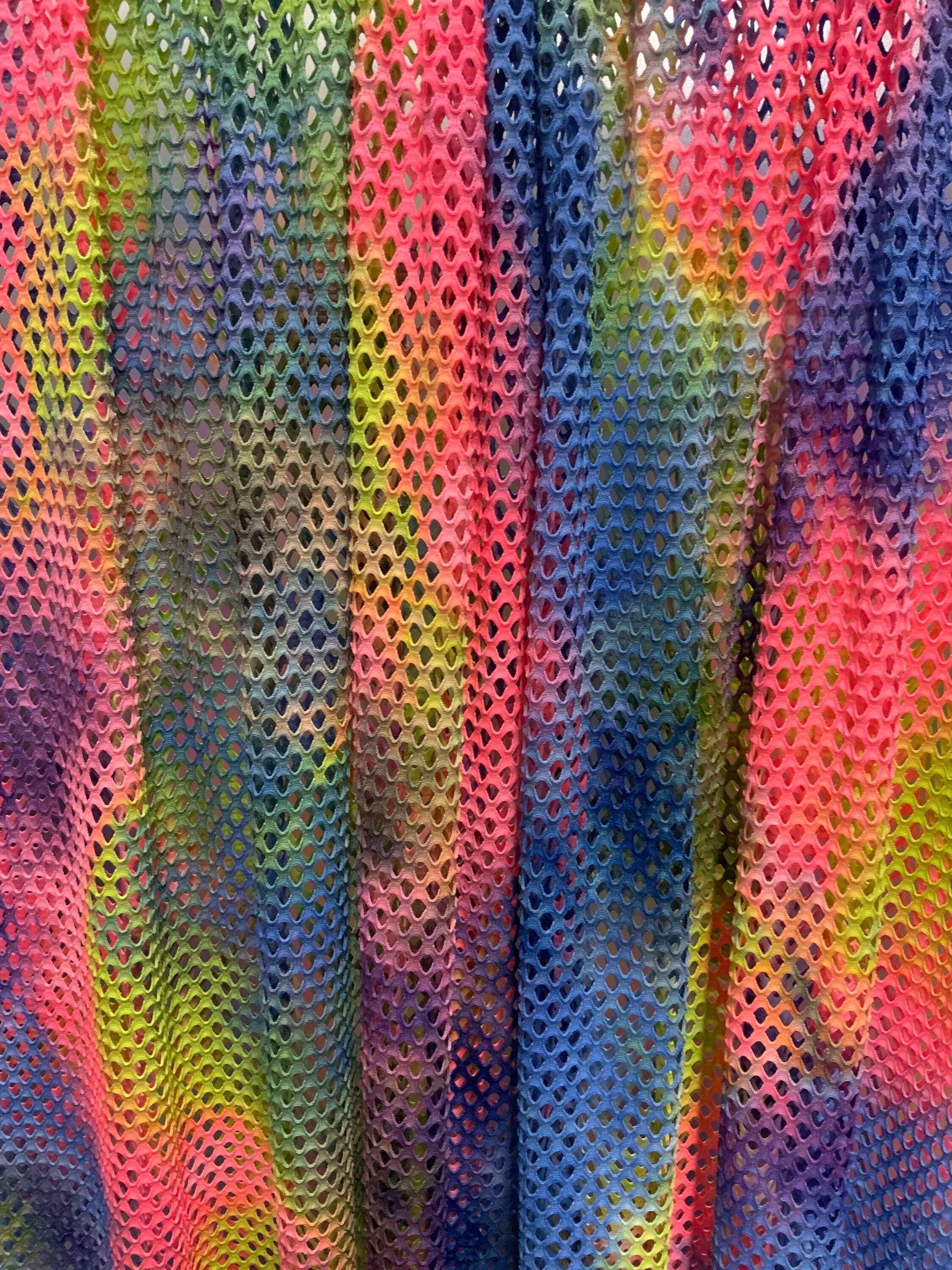 Tie Dye Fishnet Fabric Fishnet Tie Dye Fabric Rayon Spandex - Etsy