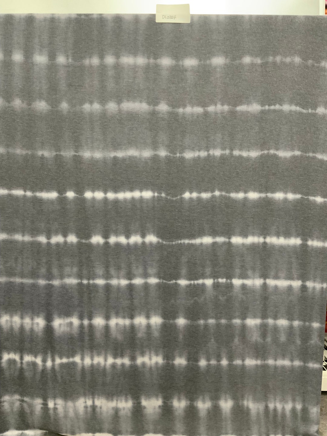 Tie Dye 3X3 Rib Knit Fabric,soft Sweater, Fabric by the Yards,sweater ...