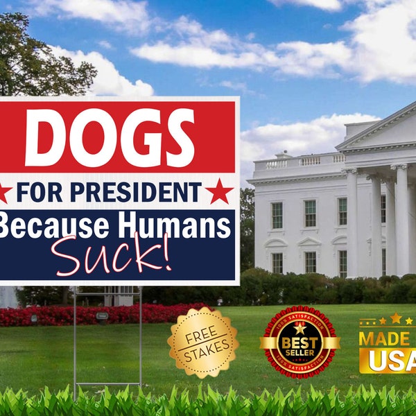 Dogs 2024 for President - Etsy