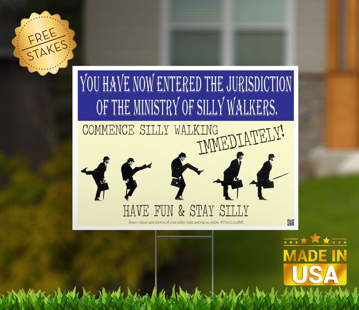 Ministry Of Silly Walks Wallpaper