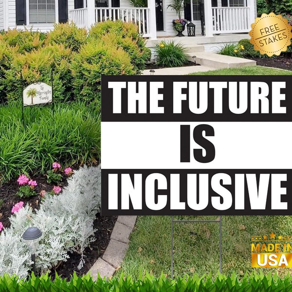 Inclusive Yard Signs - Etsy