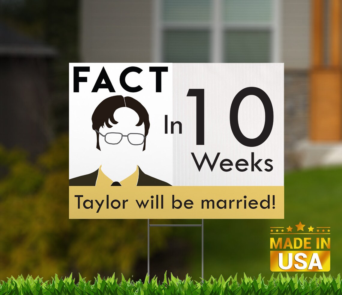 CUSTOMIZABLE the Office Birthday dwight Fact - Etsy