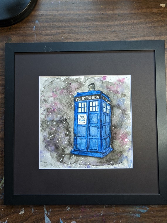 Tardis Pumpkin Paint