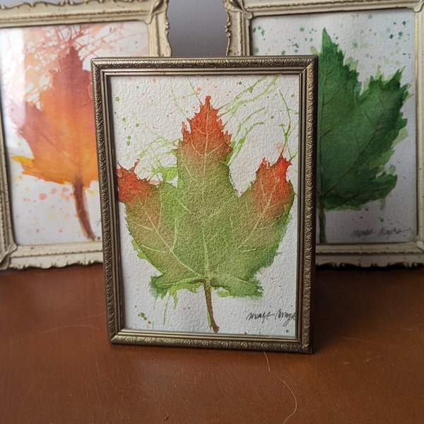 Maple Leaf Art - Etsy