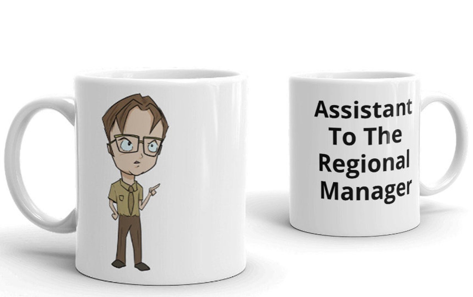 The Office assistant to the Regional Manager Quote Mug | Etsy