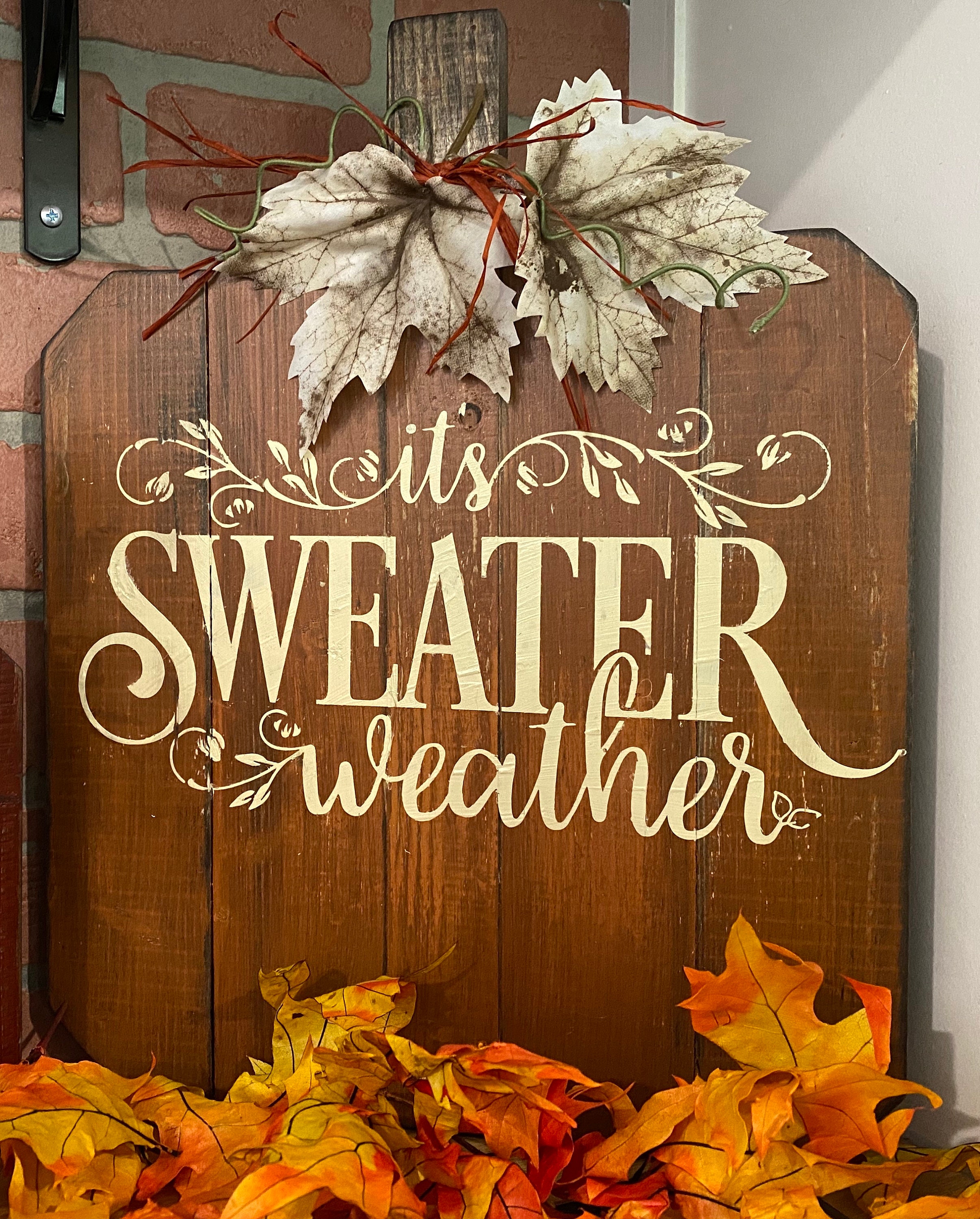 Handmade Fall Decorations Sold in a Set or Separately - Etsy