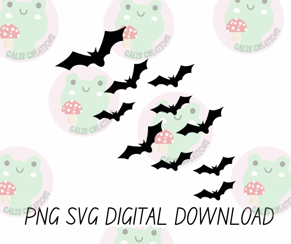 Bats SVG - Etsy