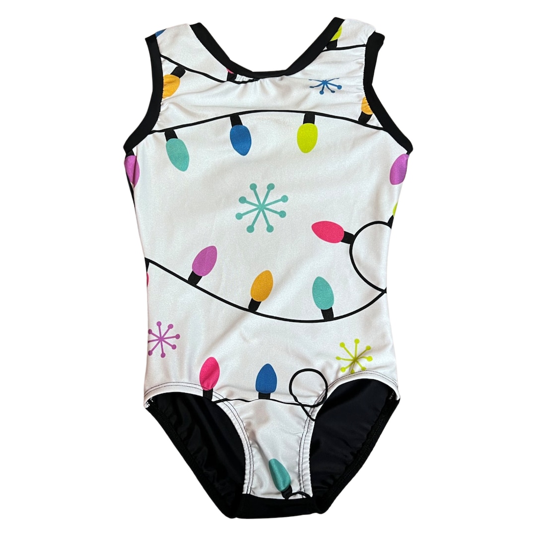 Gymnastics Leotard - Holiday Lights - Etsy