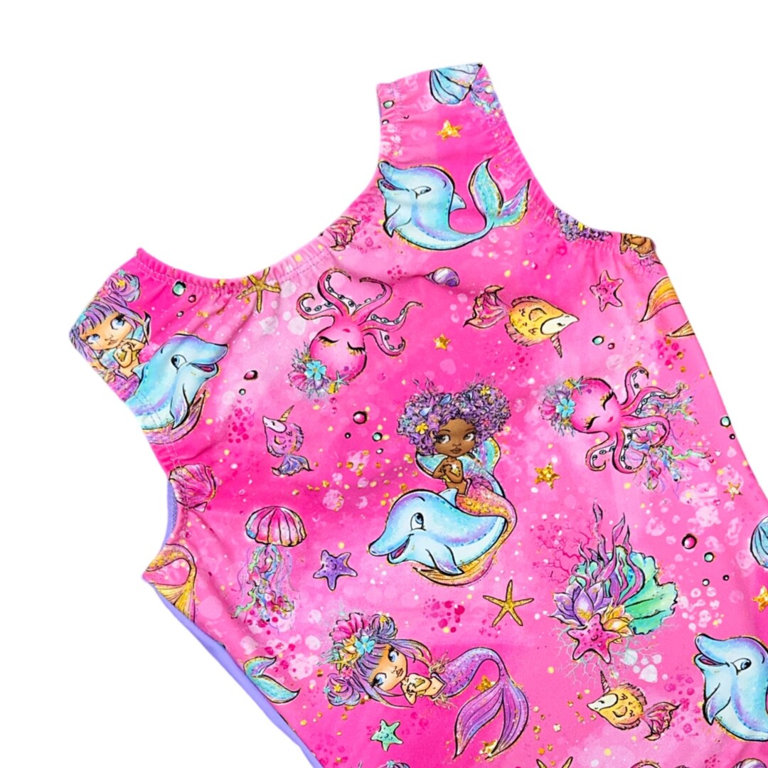 Gymnastics Leotard - Mermaids - Etsy