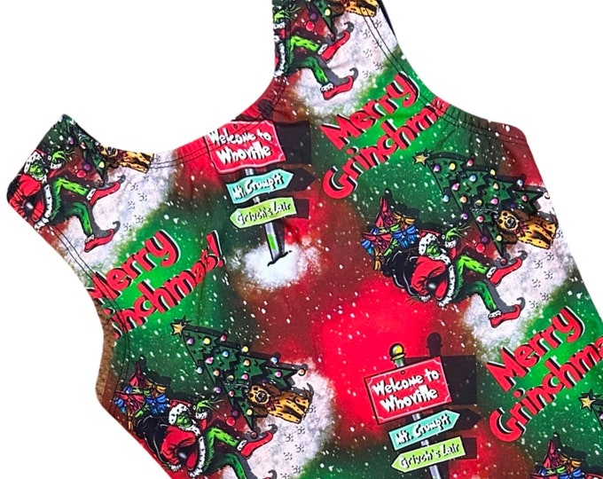 Gymnastics Leotard Christmas Leotard Merry Grinchmas Etsy