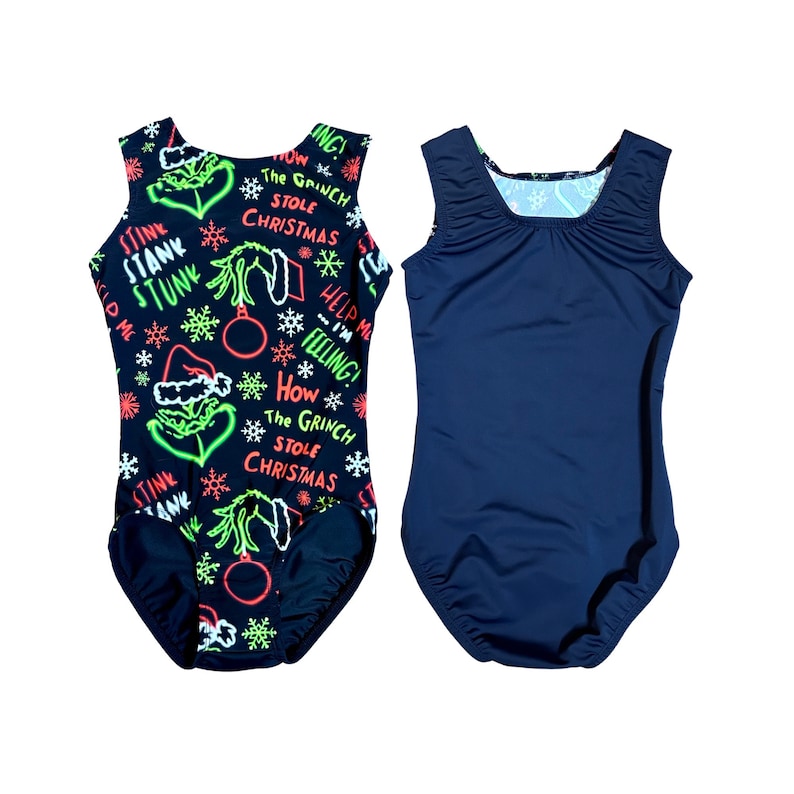 Gymnastics Leotard - Christmas Stink, Stank, Stunk - Etsy