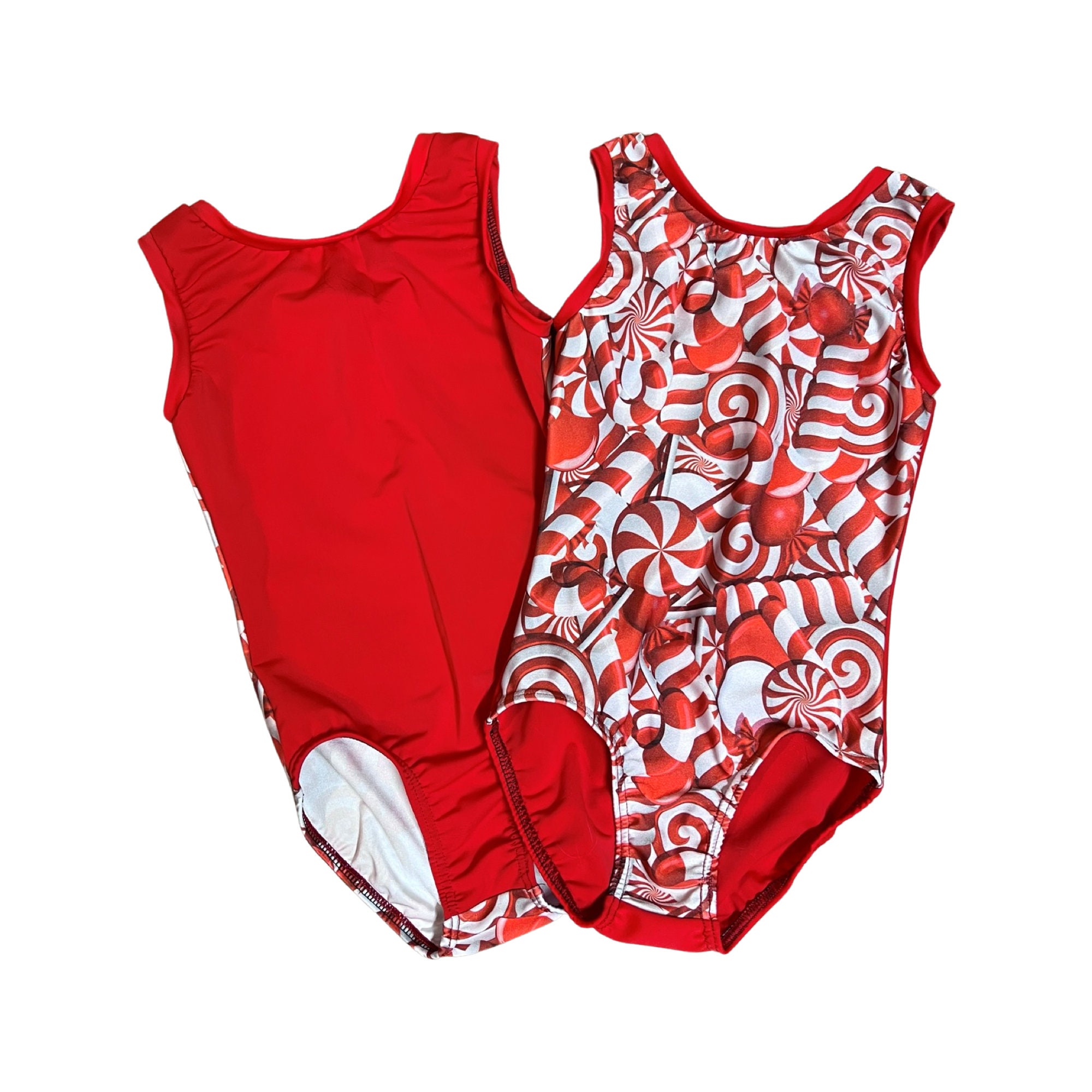 Gymnastics Leotard Christmas Candy Canes - Etsy