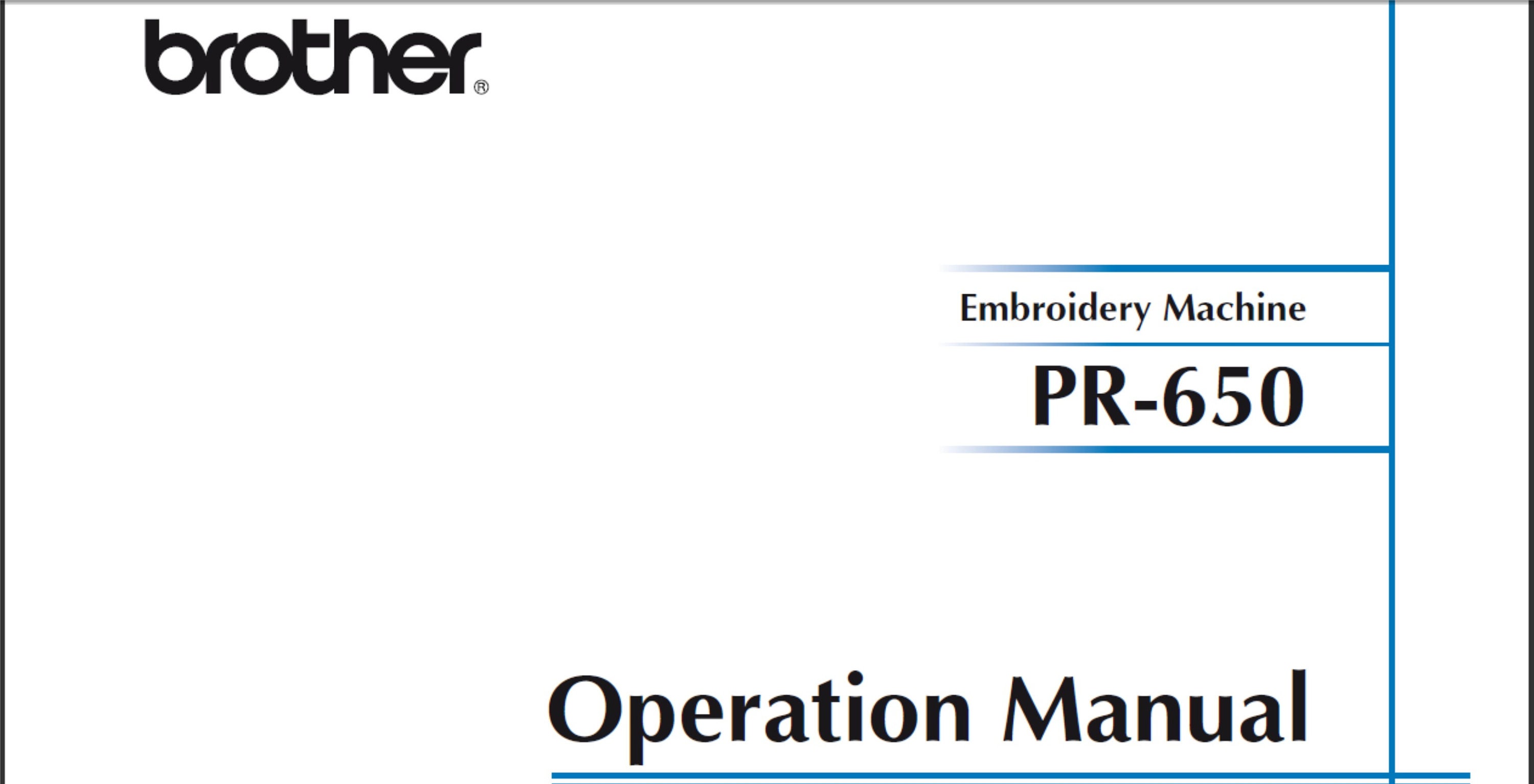 Brother Pr650 Embroidery Machine for sale| 39 ads