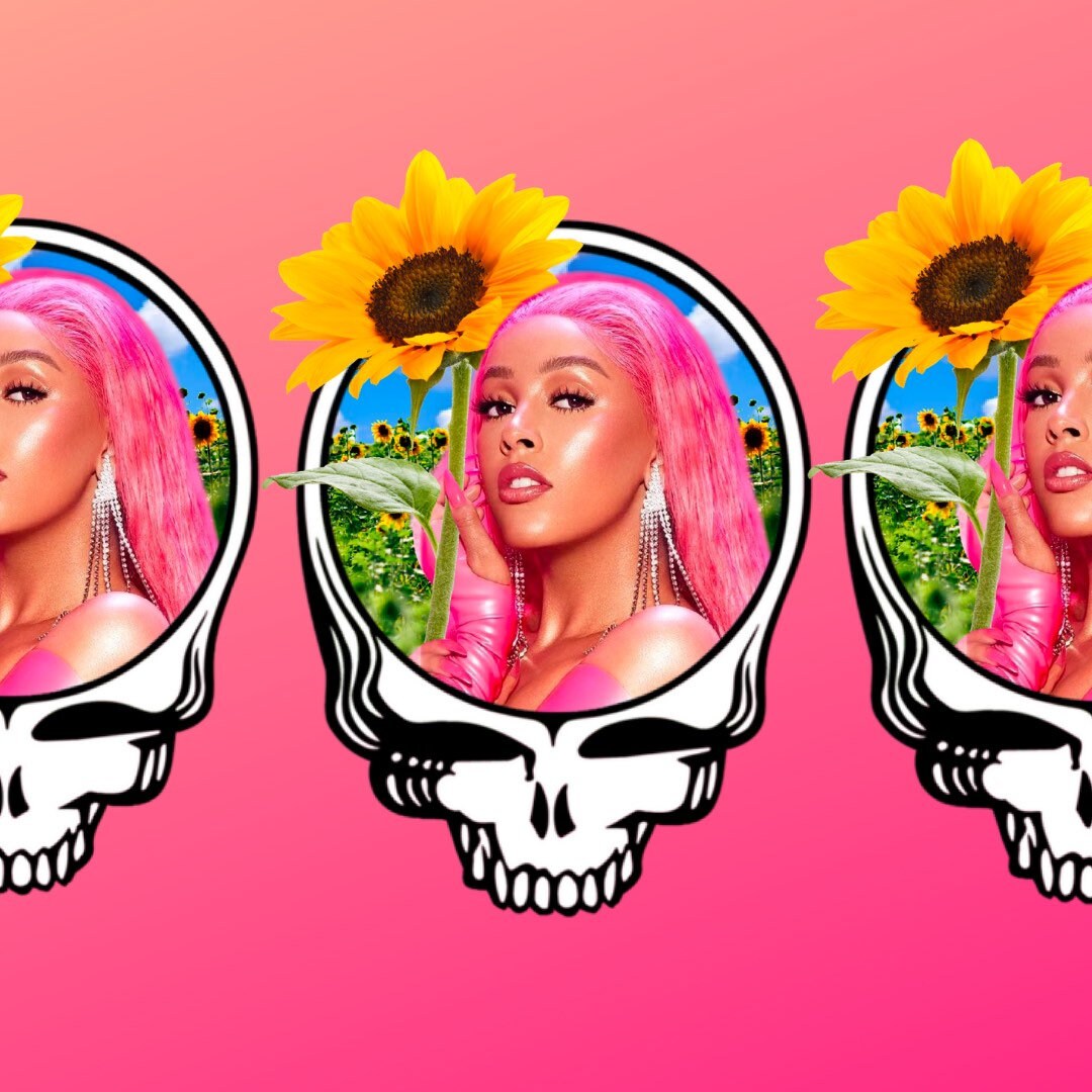 Doja Cat Sunflower SYF Sticker - Etsy