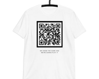 Rick Roll Qr Code T Shirt - Etsy