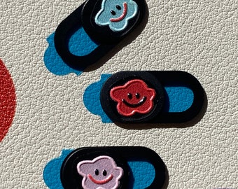 Cute Circle 3D Embossed Premium Camera Cover for Laptop, Phone, Tablet ...