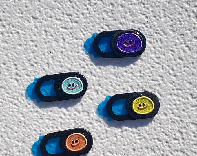 3D Smiley Face Camera Cover, Web Cam Privacy Slider - Etsy