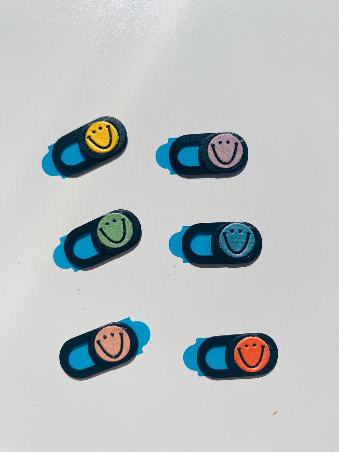 3D Smiley Face Camera Cover: Web Cam Privacy Slider - Etsy