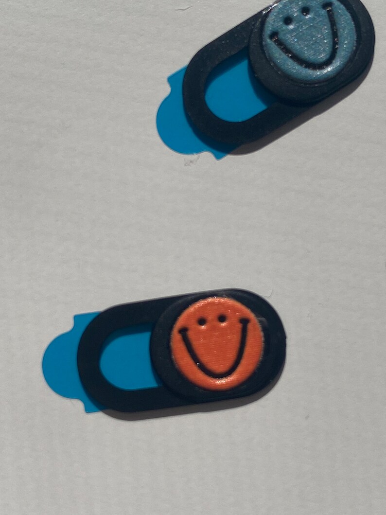 3D Smiley Face Camera Cover: Web Cam Privacy Slider - Etsy