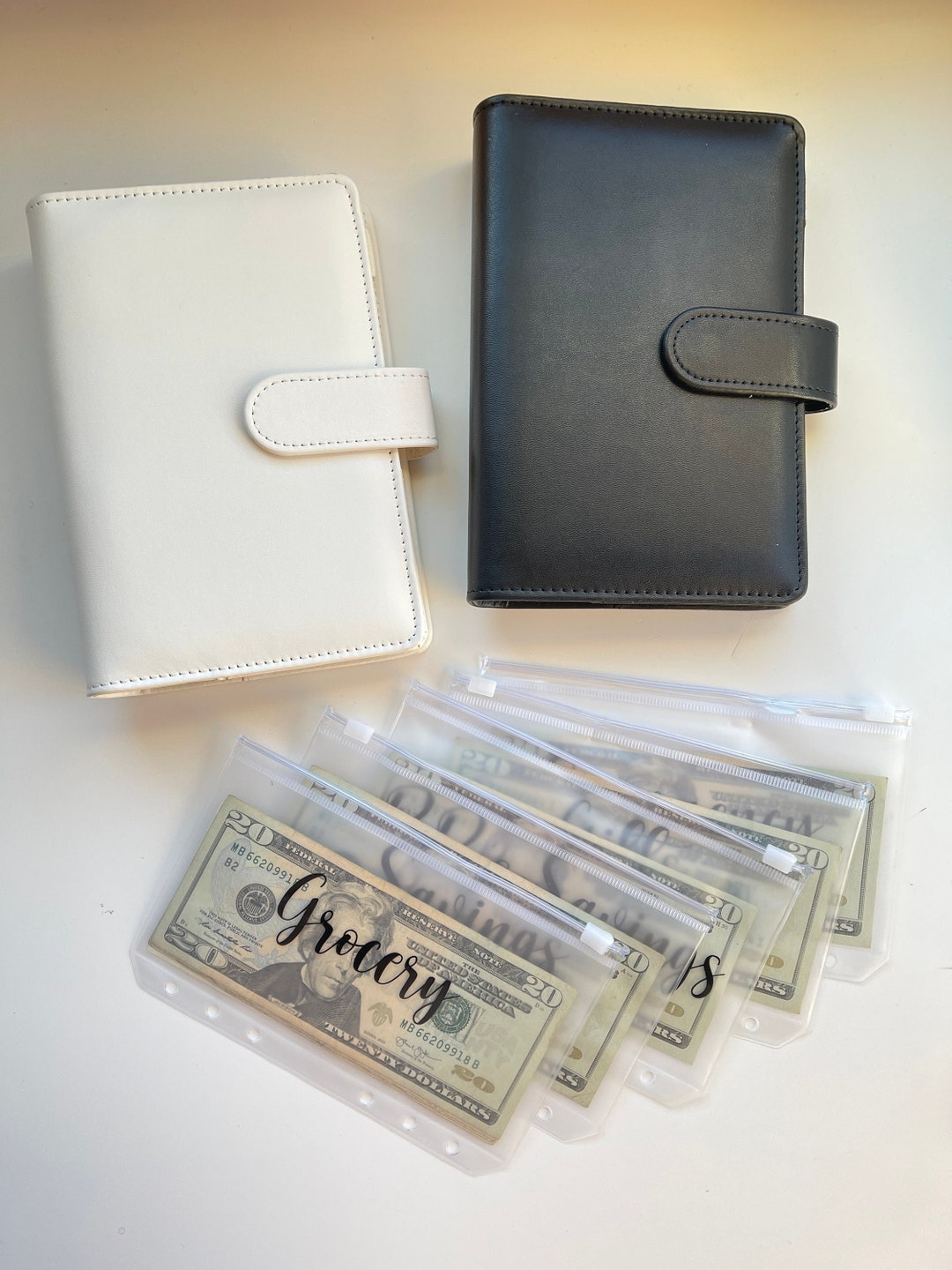 Black White Budget Planner | Custom A6 Budget Binder | Personalized A6 ...