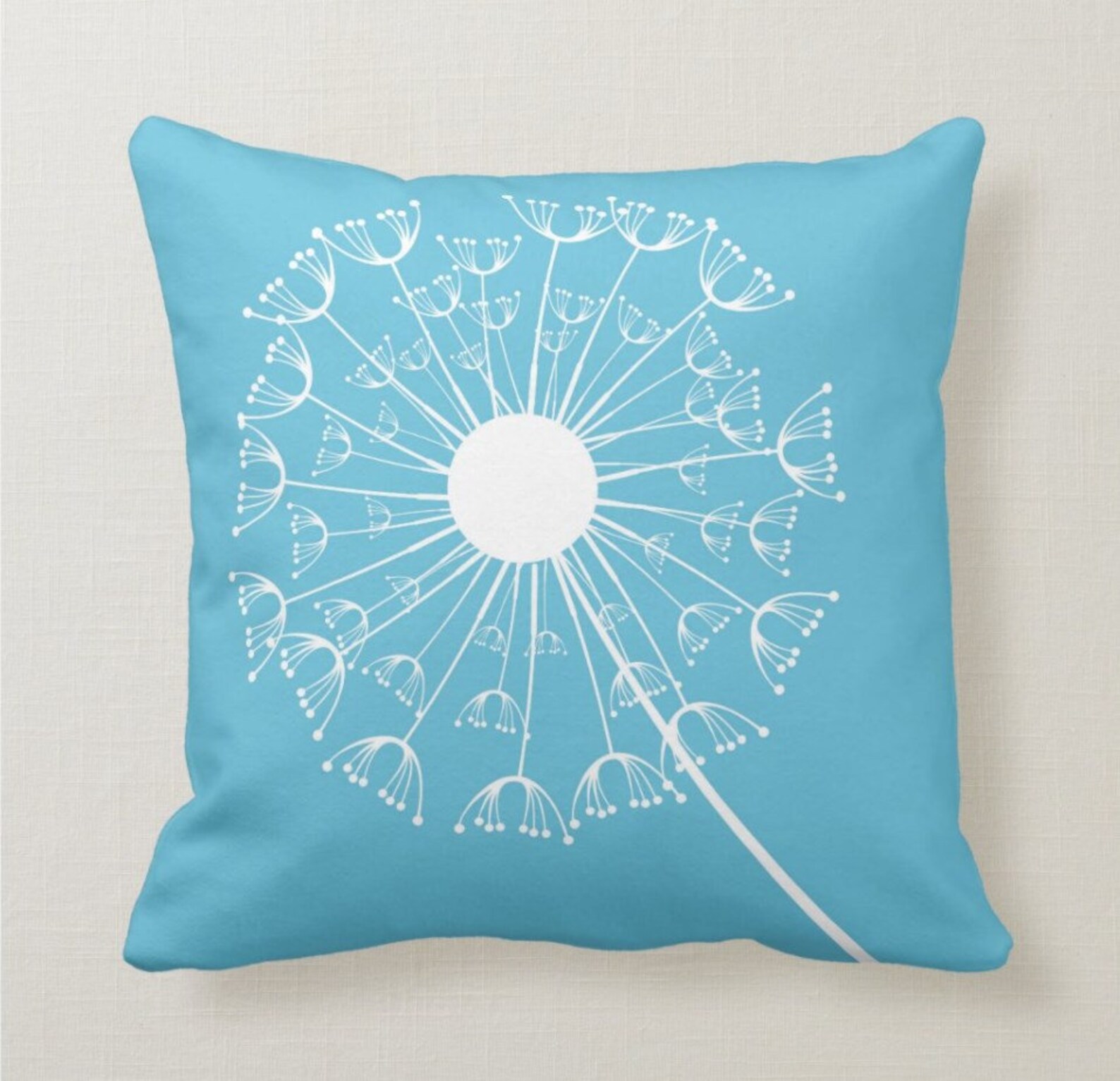 Turquoise Blue Throw Pillow Mix and Match Indoor Outdoor Decorative ...
