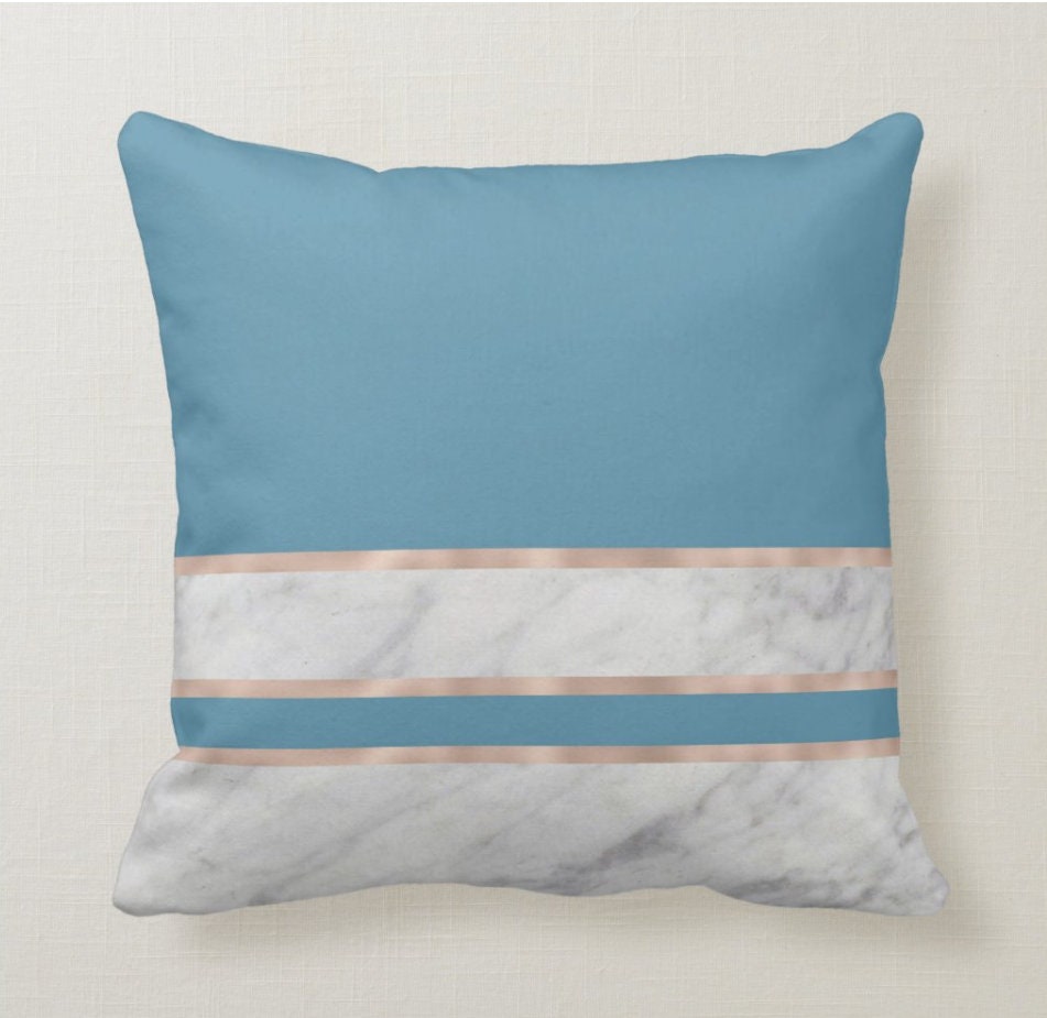 Cornflower Blue Throw Pillow Cover, Modern Accent Cushion - Etsy