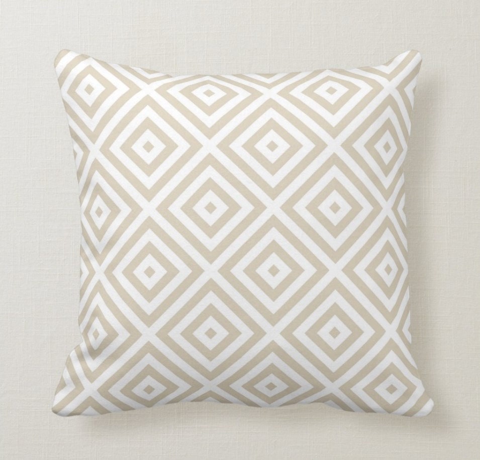 Egg Shell White Throw Pillow Mix and Match Indoor Outdoor Decorative ...