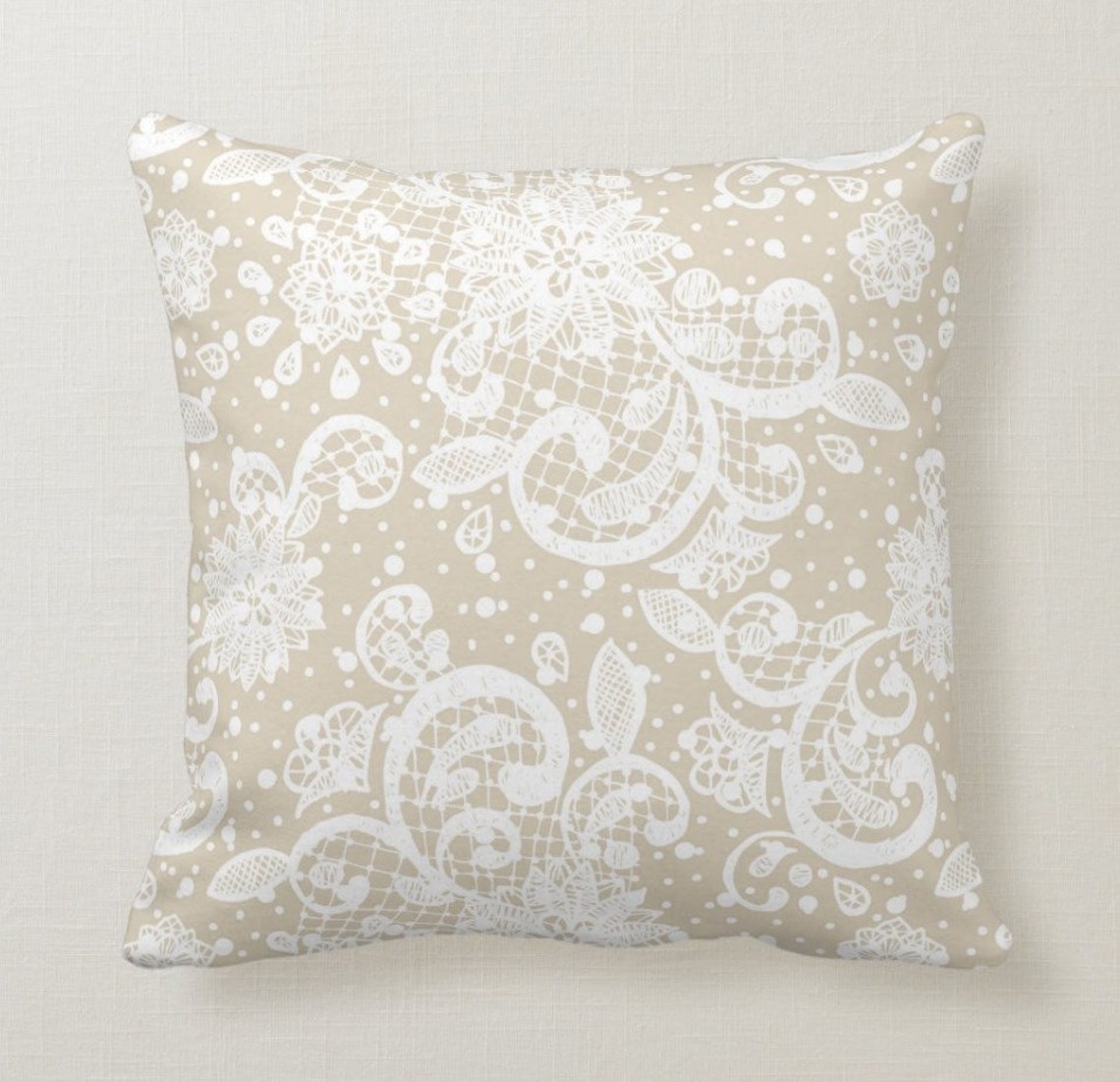 Egg Shell White Throw Pillow Mix and Match Indoor Outdoor | Etsy