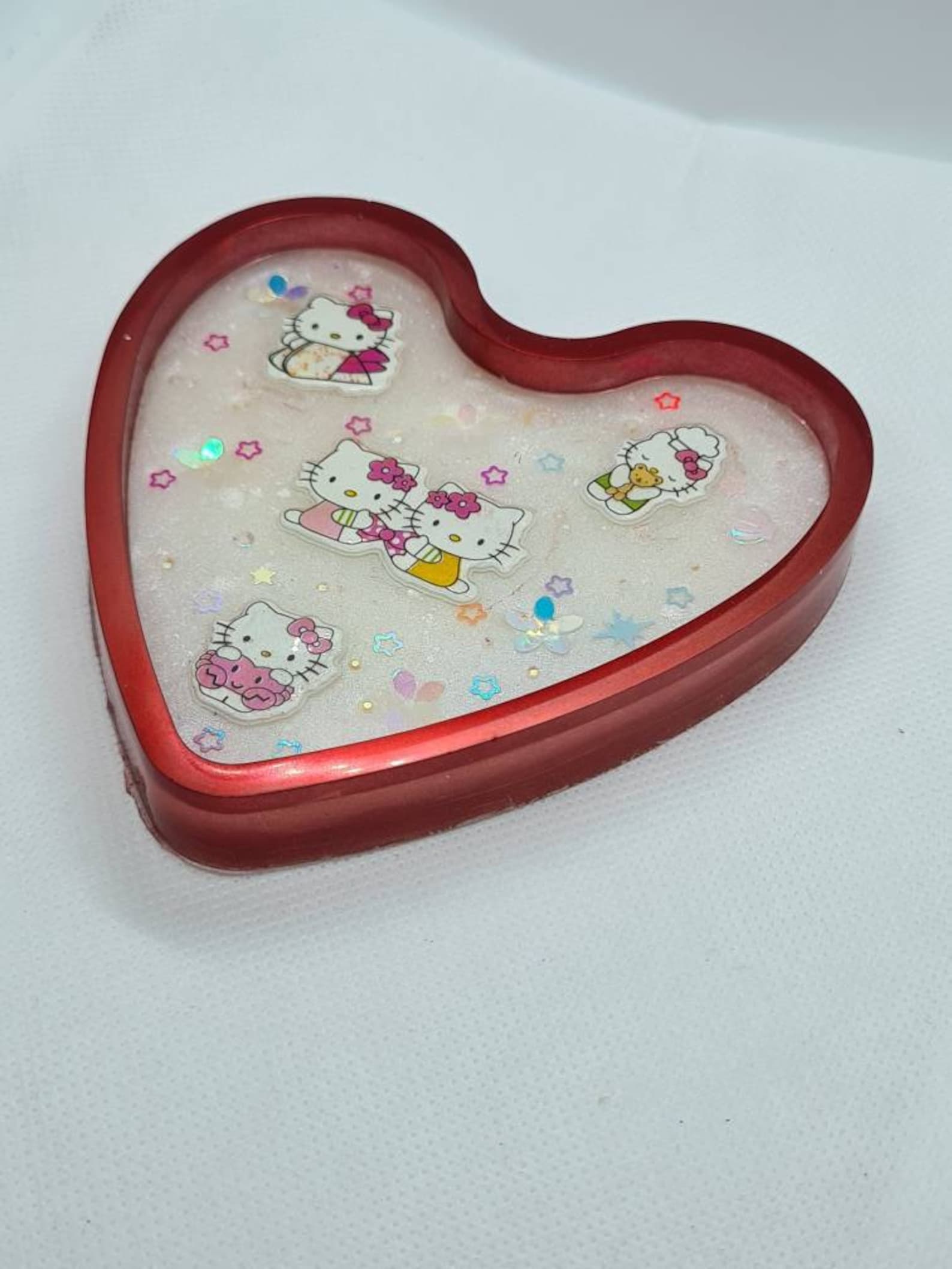 Hello Kitty trinket tray resin trinket dish trinket tray | Etsy