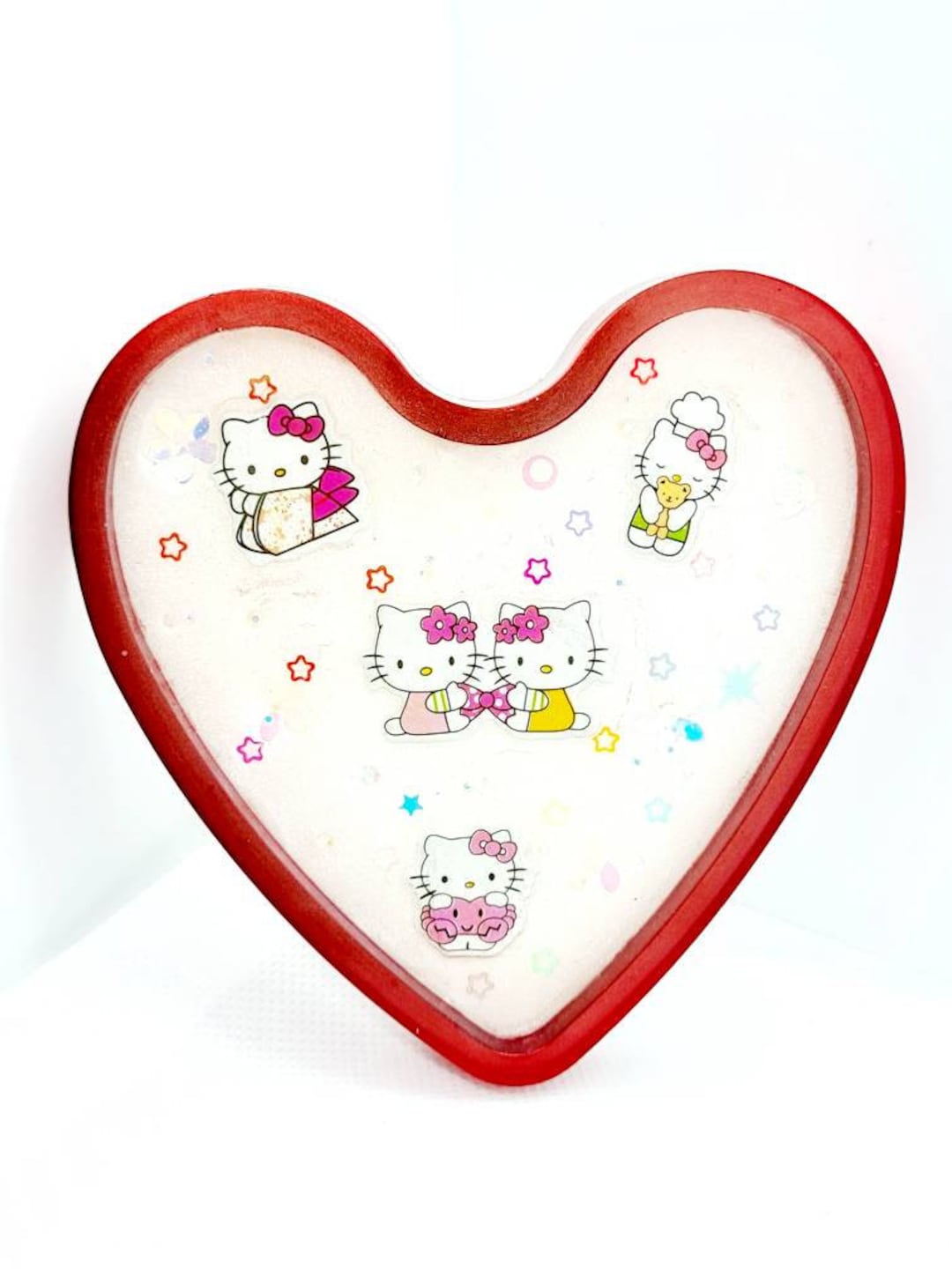 Hello Kitty Trinket Tray Resin Trinket Dish Trinket Tray - Etsy