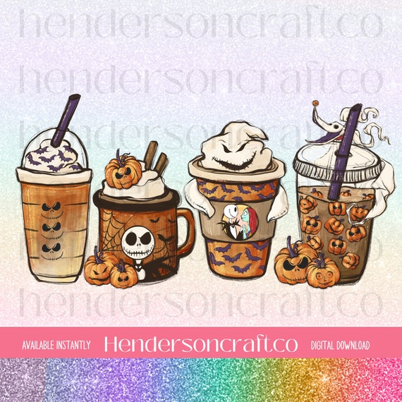 Horror Coffee Png 4 Coffee Png Halloween Coffee - Etsy
