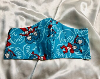 Thing 1 and 2 Mask | Etsy