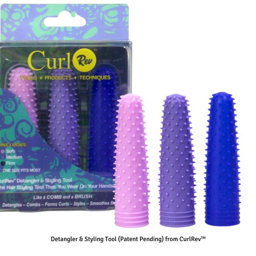 Curlrev Detangling and Styling Tool Great for Curly Styles | Etsy