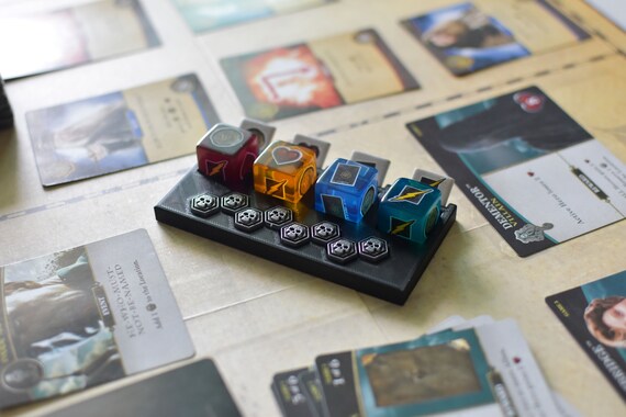 Harry Potter Hogwarts Battle Board Game Dice and Dark Mark - Etsy