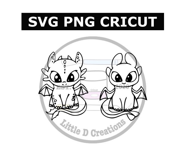 How To Train Your Dragon 3 Svg Cricut Toothless svg Night Fury ...